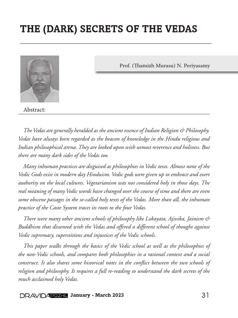 The Secrets of The Vedas | PDF | Vedas | Hindu Literature