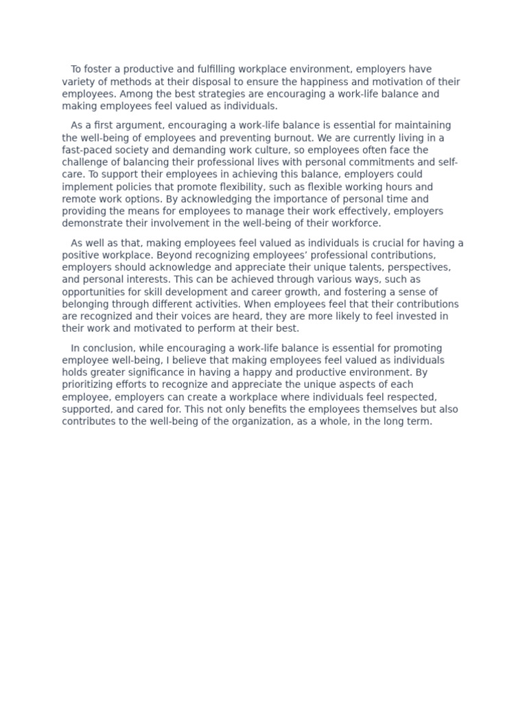 Workplace - Eseu | PDF