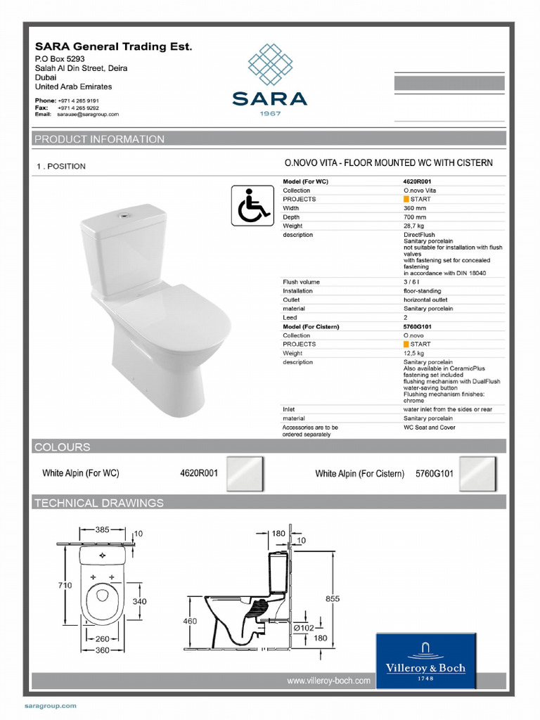 Sn-06-Wc-Ada Toilet | PDF