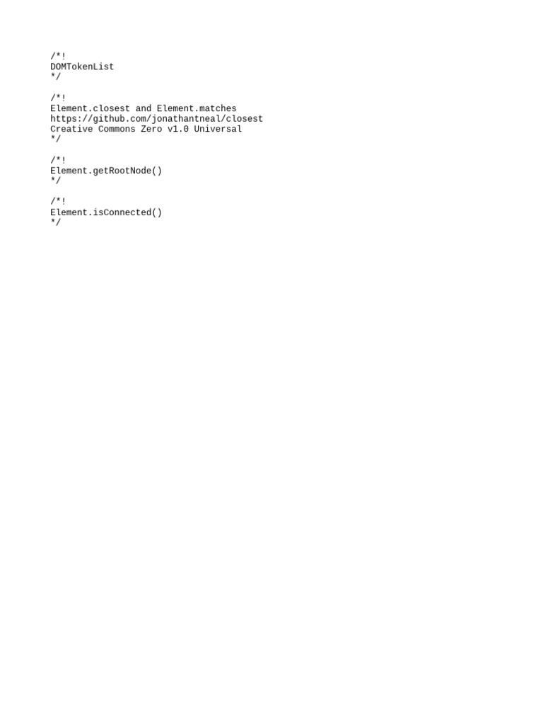 Polyfills Dom Es2015.f5176b3d91d6f3381913.Js.liceNSE | PDF Polyfills Dom Es2015.f5176b3d91d6f3381913.Js.liceNSE | PDF