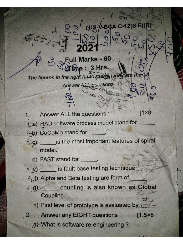 Software Engineering (2021) | PDF