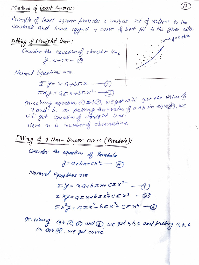 Curve Fitting Pdf