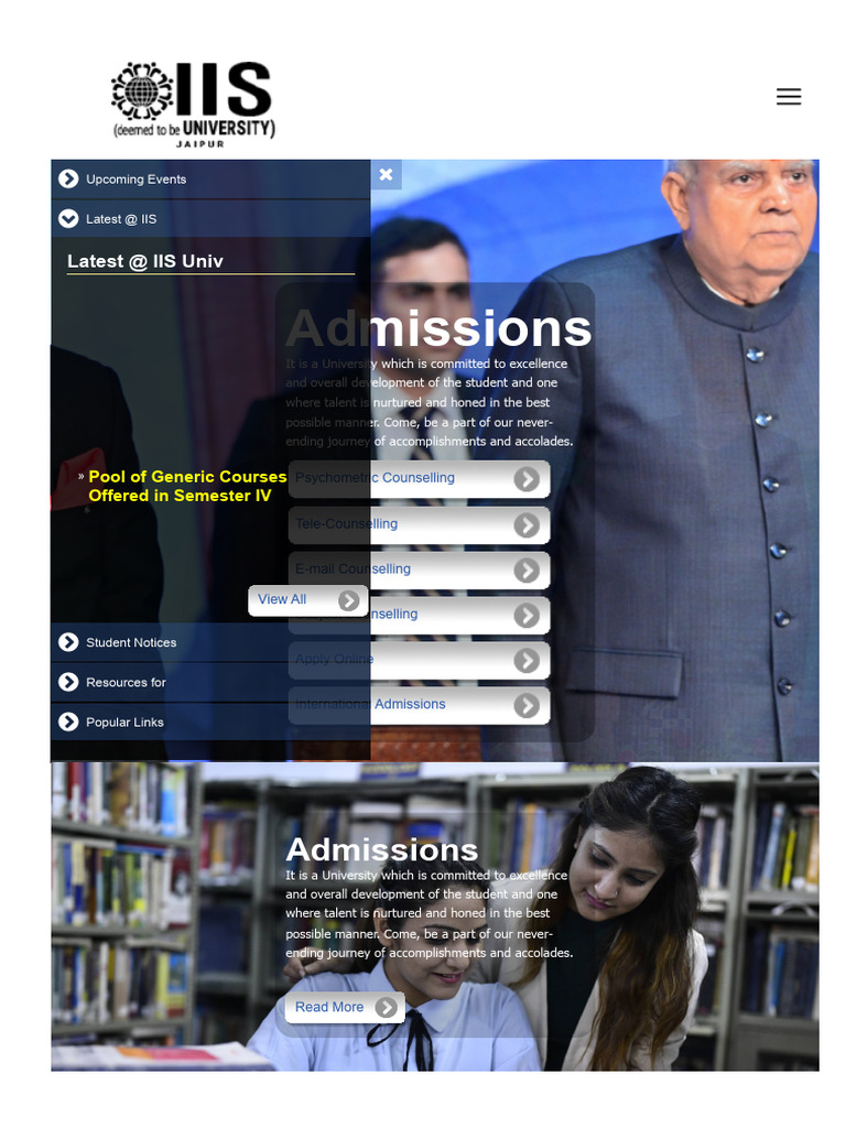 IIS (Deemed to be University) Jaipur - Best Girls University in Jaipur ...