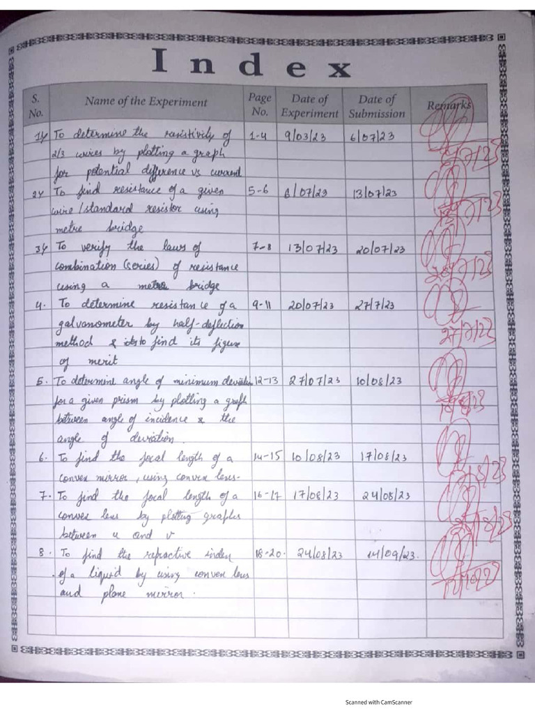 Phy Exp Projects | PDF