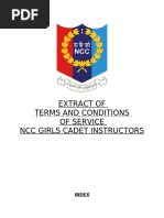 NCC Introduction PPT 2023 | PDF | Sergeant | Corporal