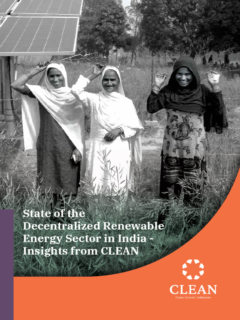 CLEAN Network, CEEW - State of The Decentralized Renewable Energy ...