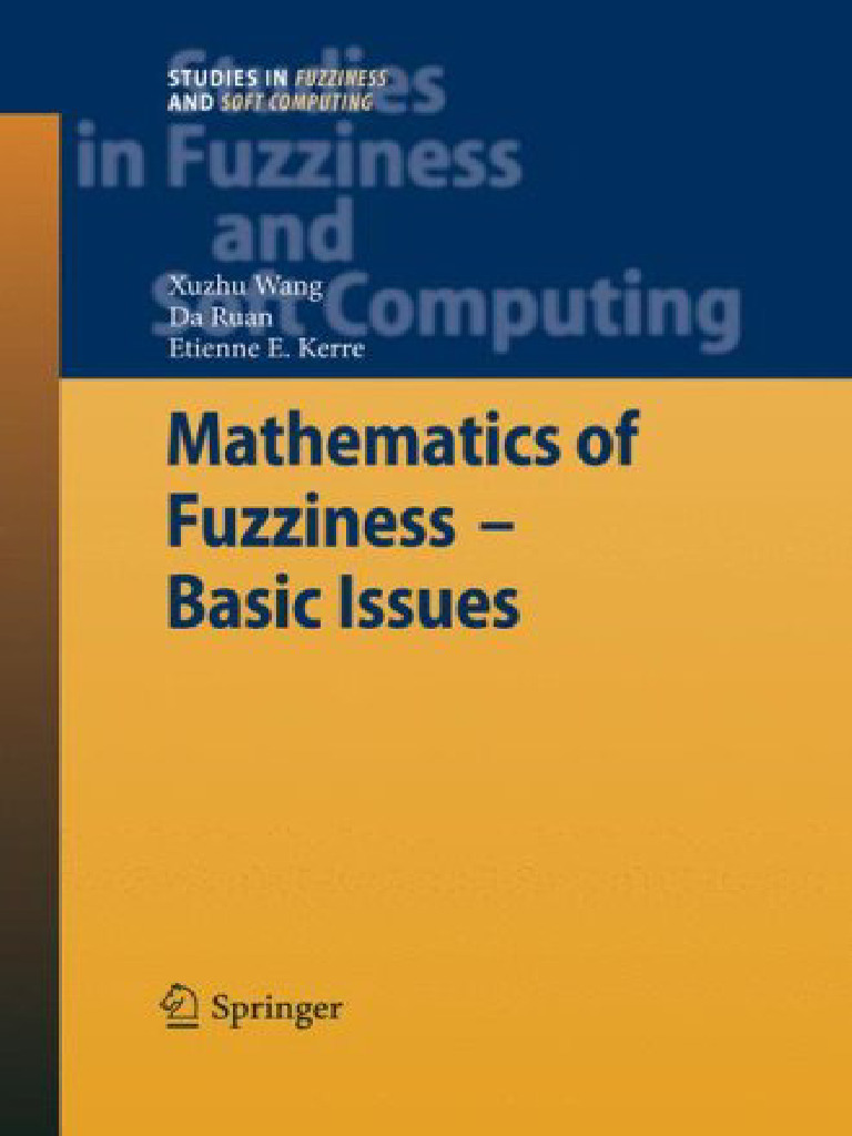 Fuzzy Book | PDF | Fuzzy Logic | Mathematics