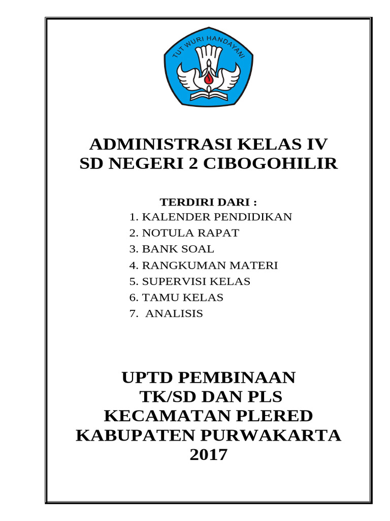 Adm Kelas Sampul | PDF