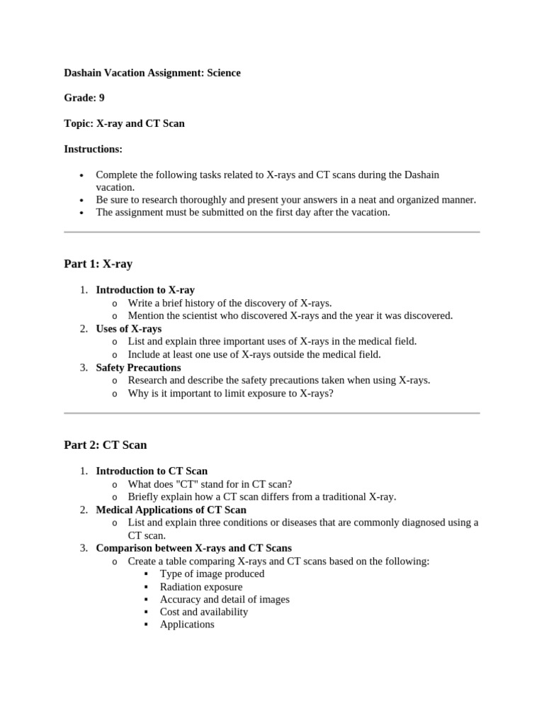 Dashain Vacation Assignment 9 | PDF