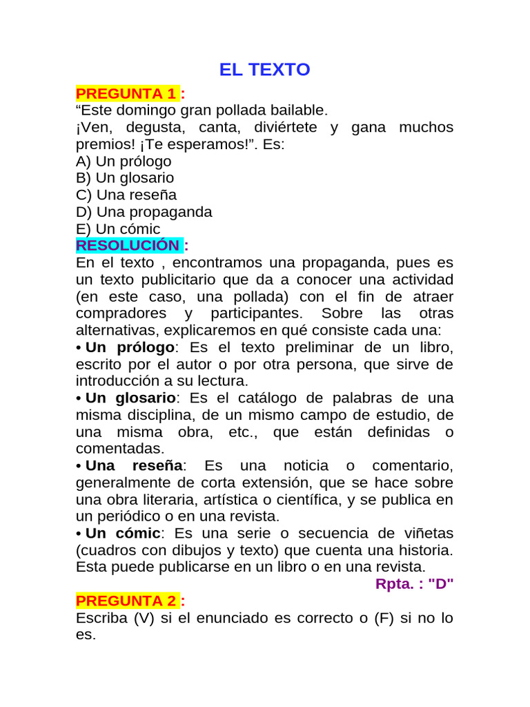 Análisis de Textos y Tipos Discursivos | PDF | Ensayos