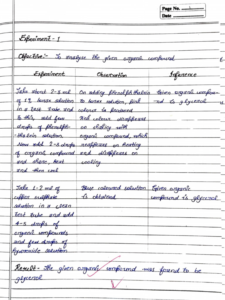 Lab Experiments | PDF | Chemistry | Chemical Compounds