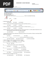 c1 MS PAINT Assignment | PDF | Drawing | Computing