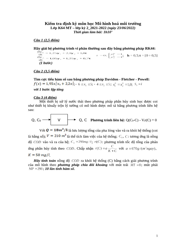 Kiem Tra k64 MT - Lop 2 | PDF