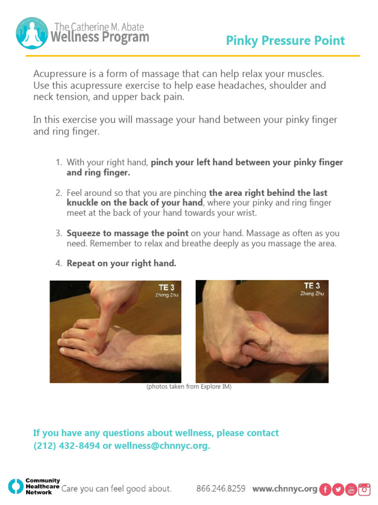 Pinky-Pressure-Point | PDF