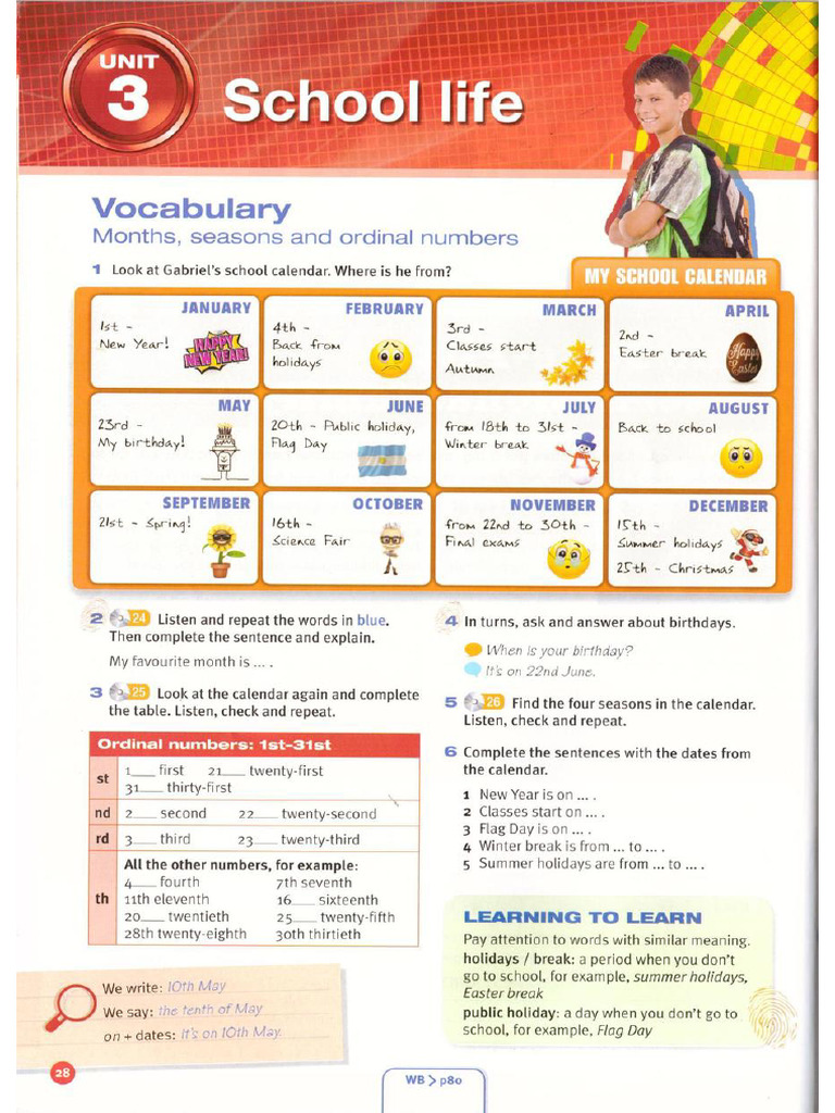ON THE PULSE. Starter. COURSEBOOK. Unit 3 | PDF