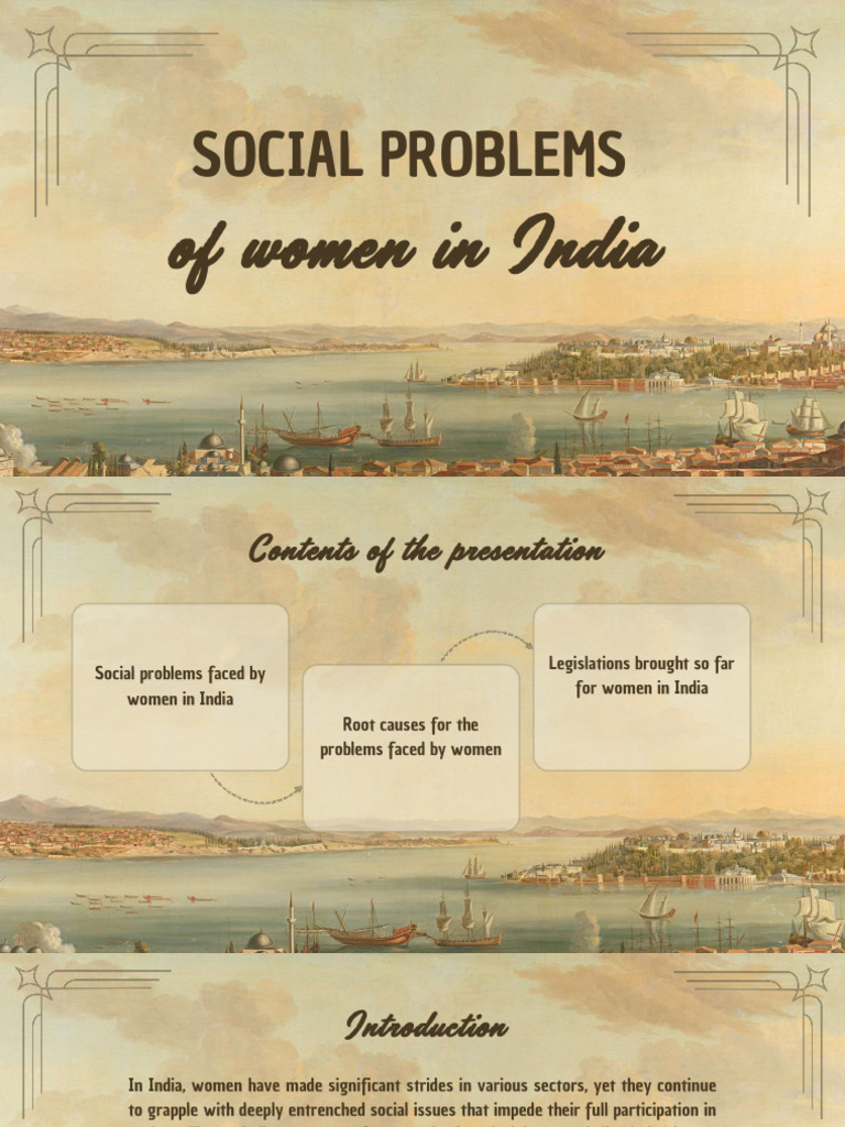 Women's SOCIAL PROBLEMS | PDF | Woman | Violence