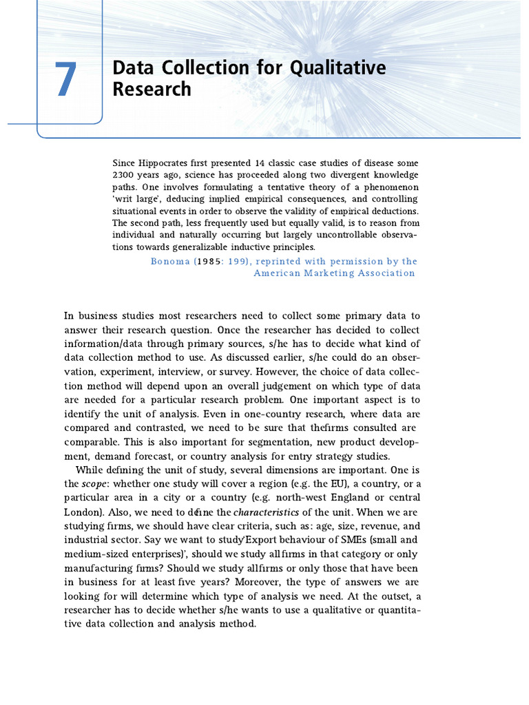 CH7_8_book | PDF | Qualitative Research | Quantitative Research