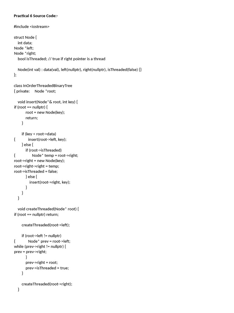 DSA - Practical 6 | PDF