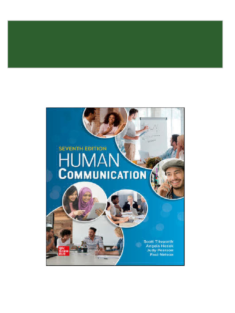 Where Can Buy (Ebook PDF) Human Communication 7th Edition by Judy ...