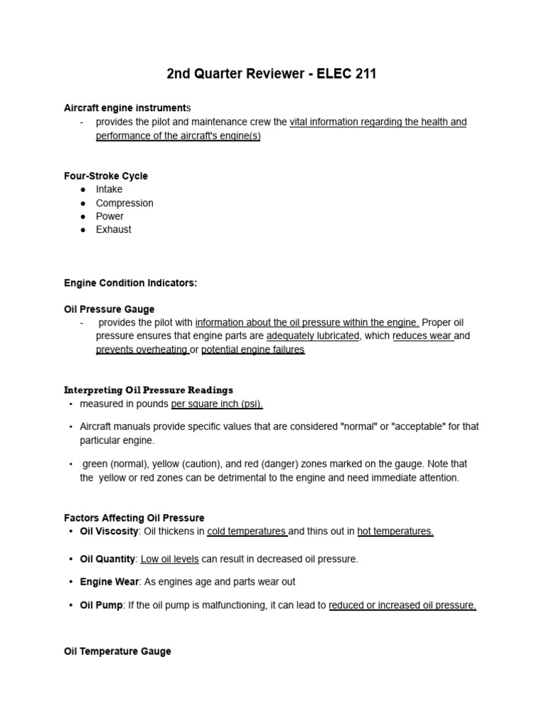 Reviewer - ELEC 211 | PDF | Air Traffic Control | Radar