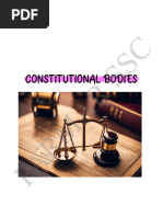Constitutional Bodies Full Chart 2025 | PDF | Politics Of India ...