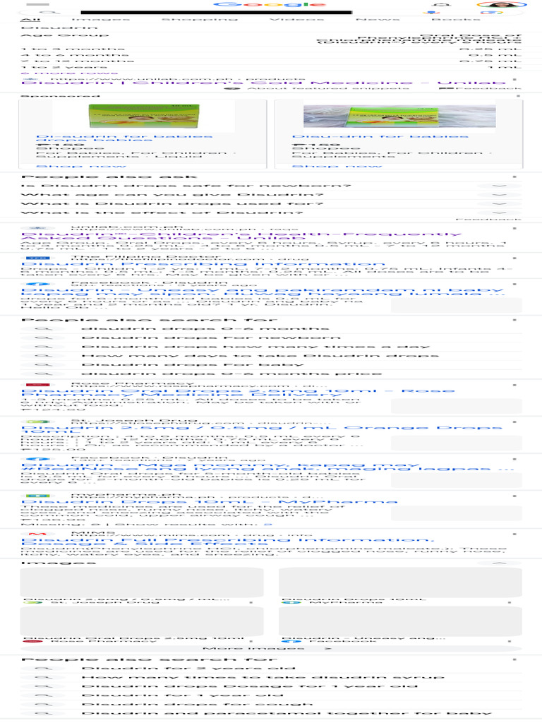 Disudrin Drops For 2 Month Old - Google Search | PDF | Pharmacology ...