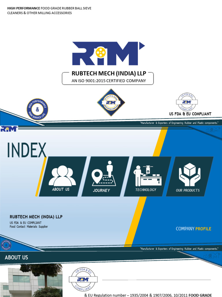 RTM PPT - 01 | PDF | Mill (Grinding) | Natural Rubber