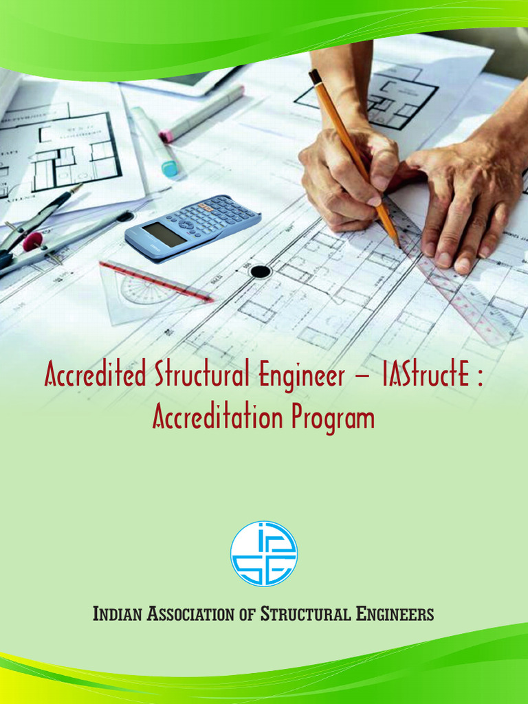 Booklet - Accredited Structural Engineer (IAStructE) | PDF | Concrete | Structural Engineering