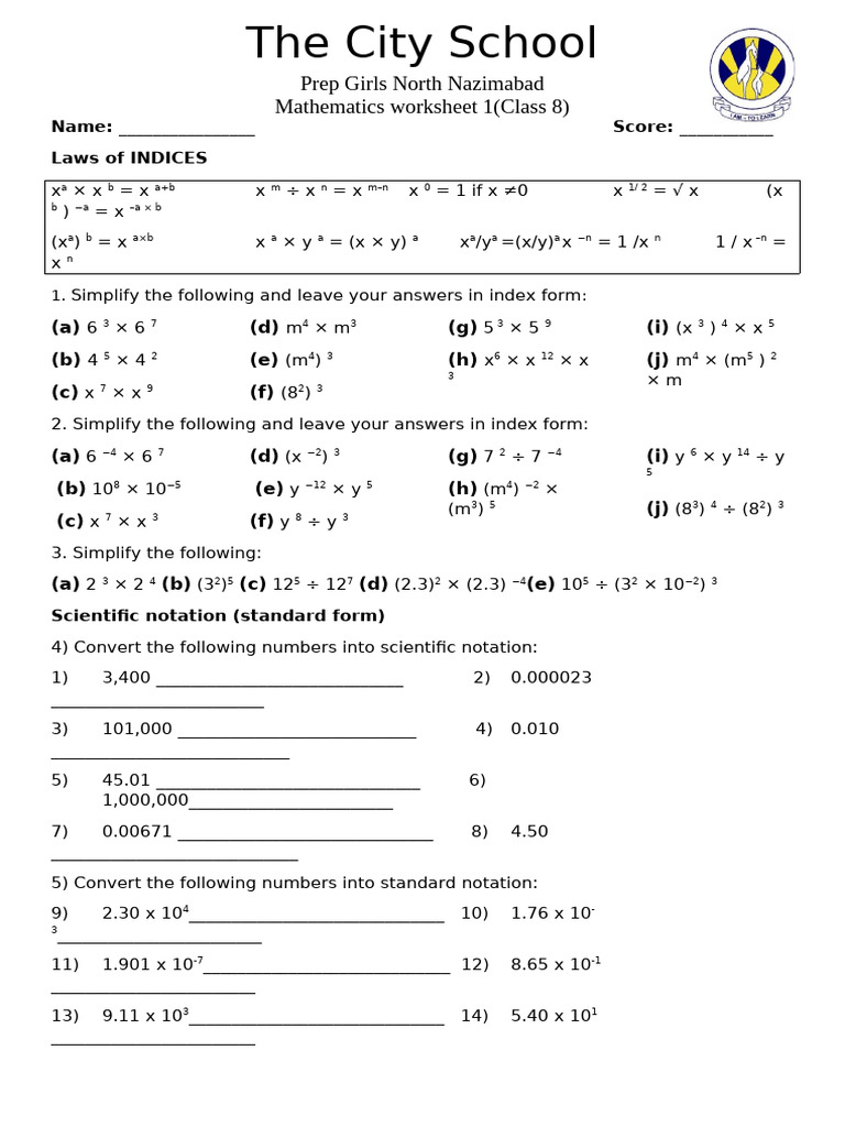 maths-worksheet3 | PDF | Mathematics