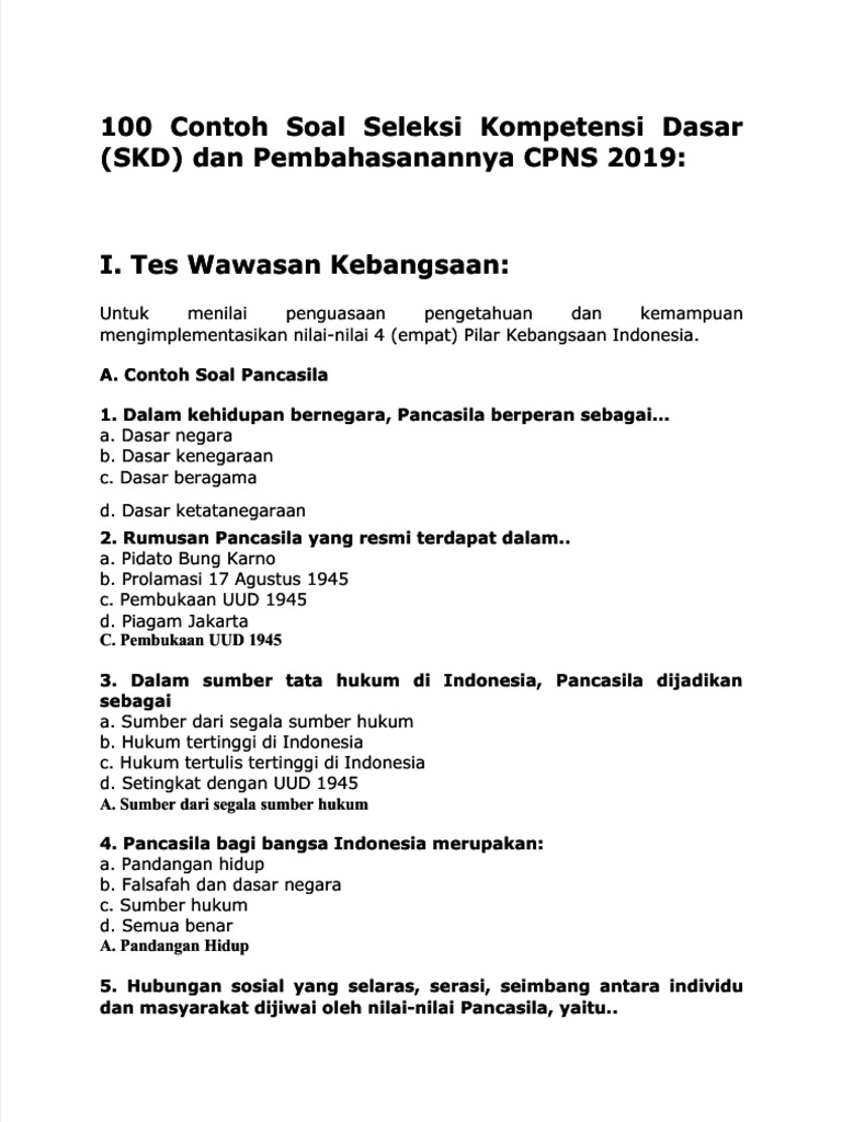PDF 100 Contoh Soal - Compress | PDF