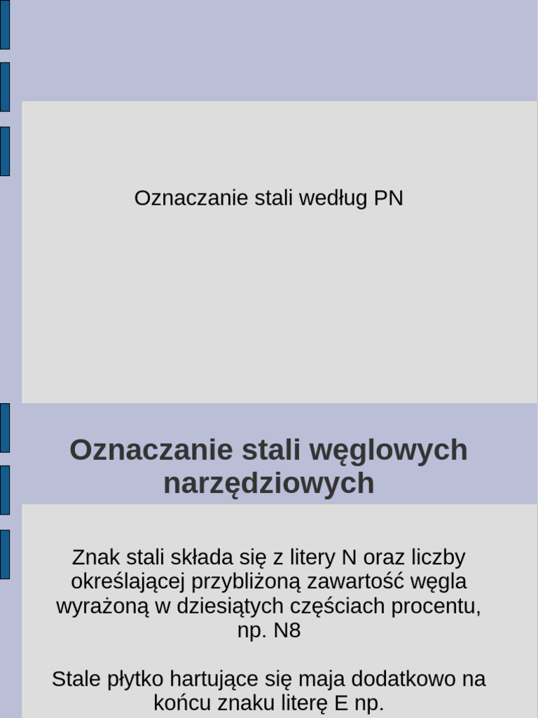 Oznaczanie Stali | PDF