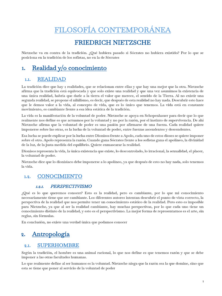 Friedrich Nietzsche | PDF | Friedrich Nietzsche | Moralidad