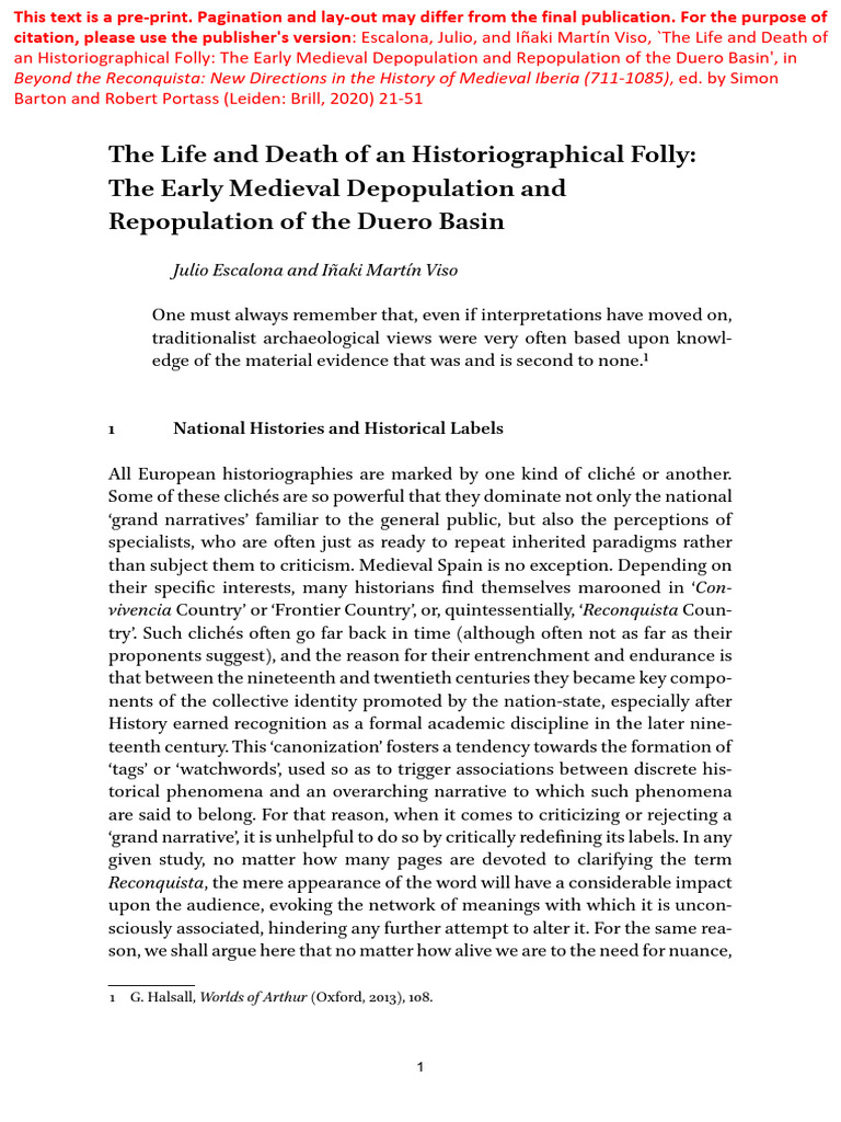 The Life and Death of An Historiographic | PDF | Portugal | Spain