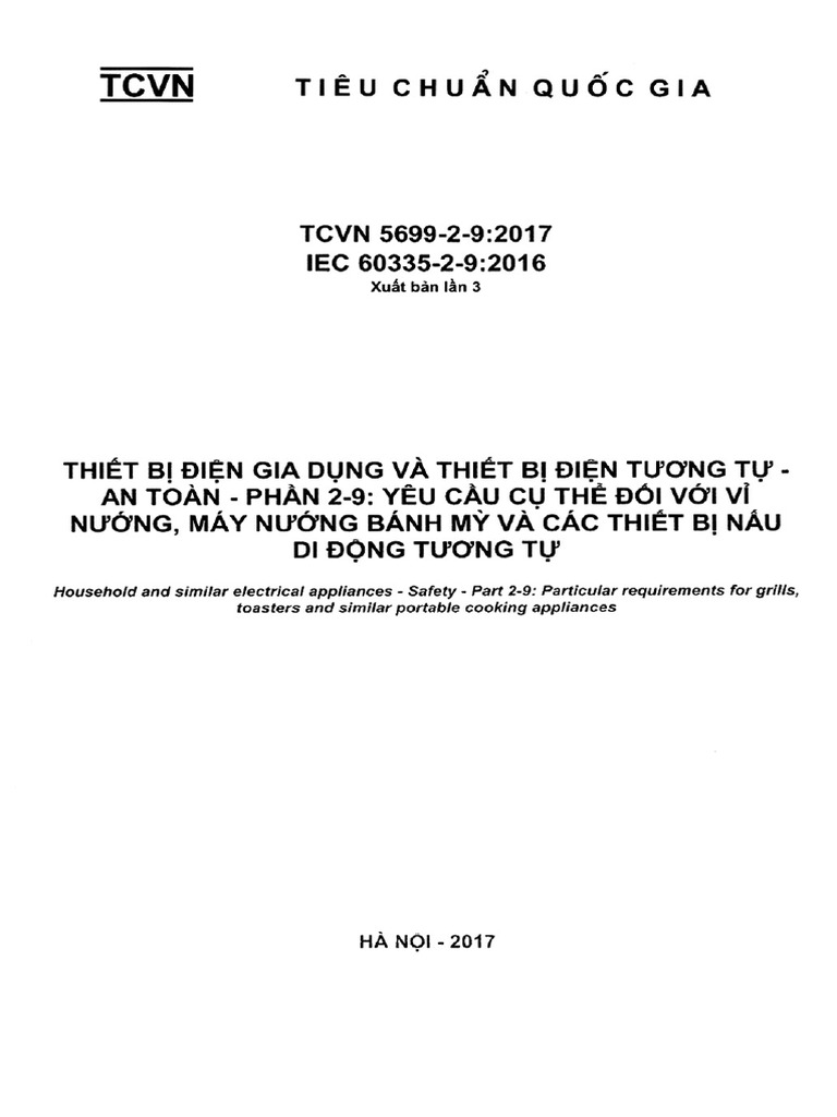 TCVN 5699.2017 | PDF