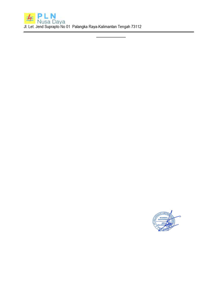 Surat Tugas Billman Ulp Kuala Kurun (1) | PDF