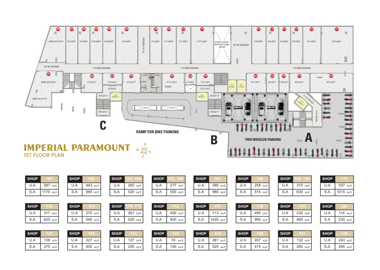 Imperial Paramount 1st Floor Plan | PDF