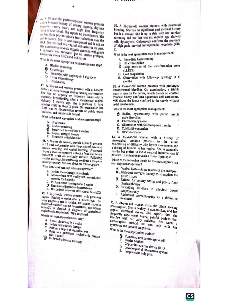 Block L Amc 2024 | PDF