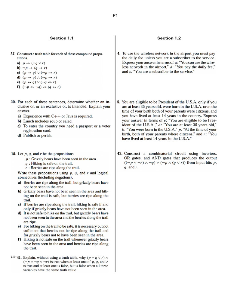 Section 1 1 Section 1 2 Pdf