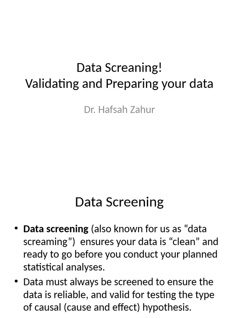 Data Screening and Main Model Analysis in Spss | PDF | Coefficient Of ...