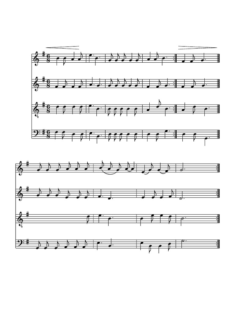 Sanctus Messe Saint Oscar Notes Chrétiennes | PDF | Mass (Liturgy ...