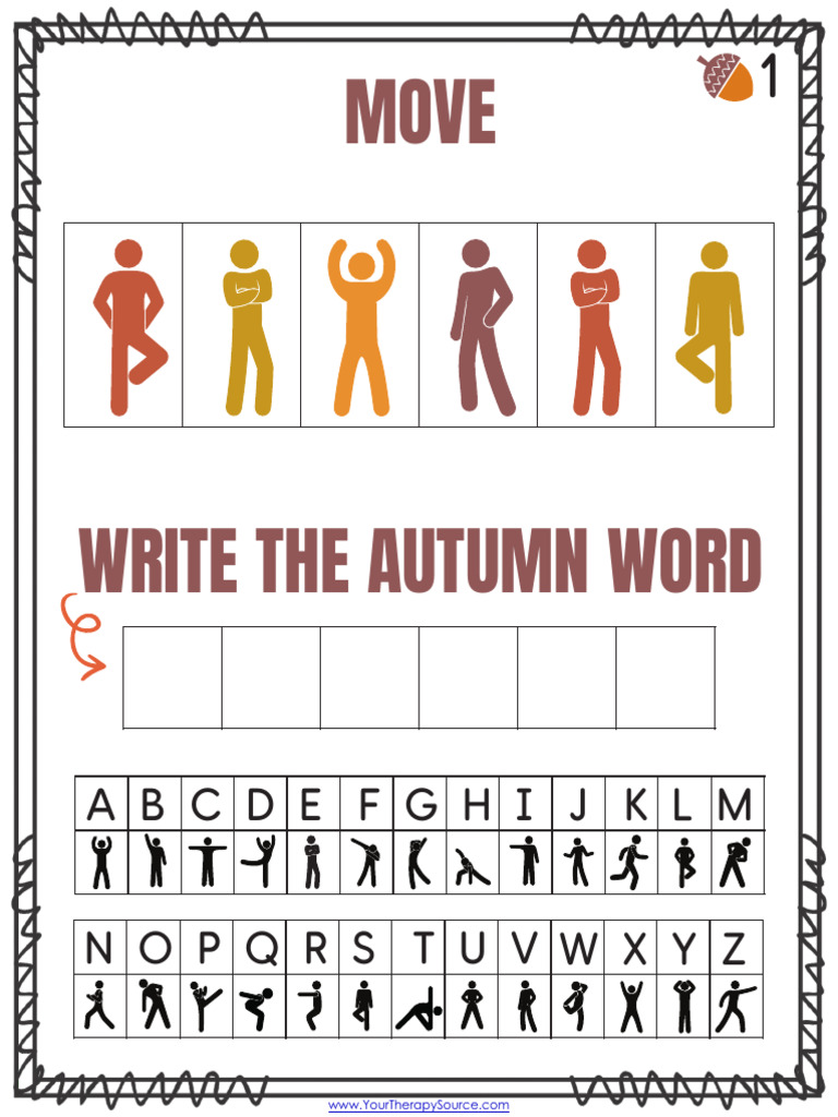 Autumn Mystery Movements Freebie | PDF