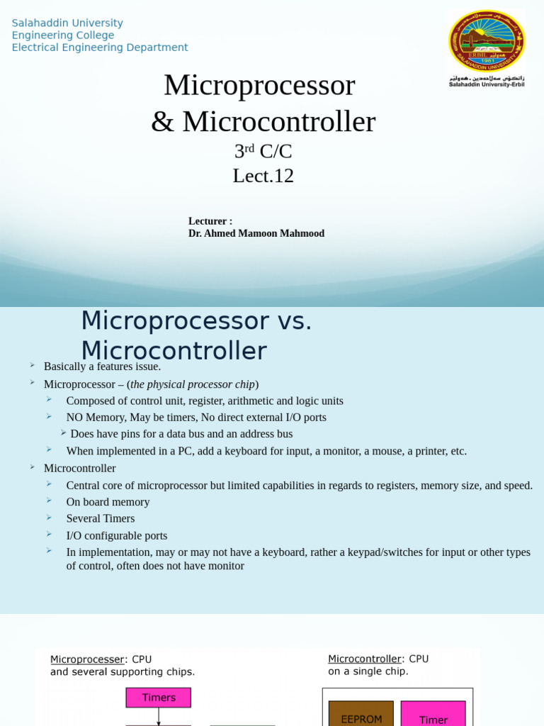 Teaching 442 16586 1654792690 1 | PDF | Random Access Memory | Microcontroller