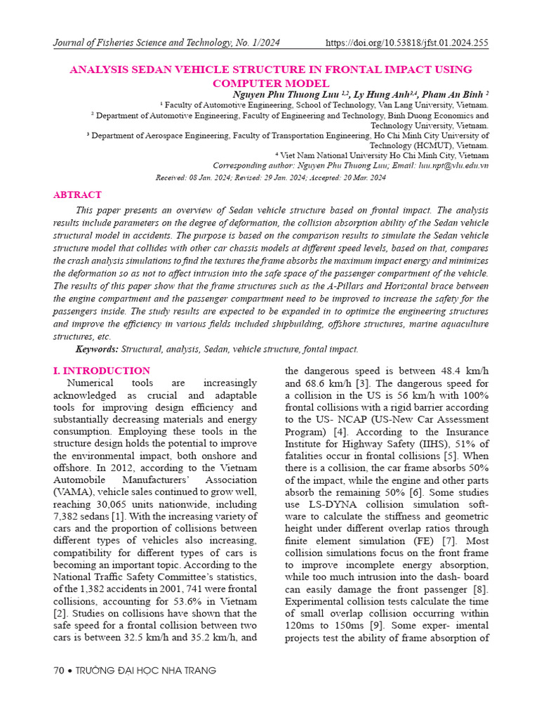 11.+BB255 PID3079+Nguyen+Phu+Thuong+Luu | PDF | Traffic Collision | Road Traffic Safety