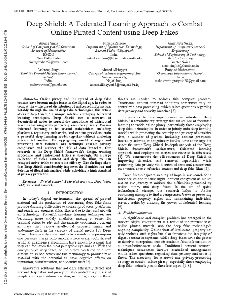 Deep_Shield_A_Federated_Learning_Approach_to_Combat_Online_Pirated_Content_Using_Deep_Fakes (1 ...