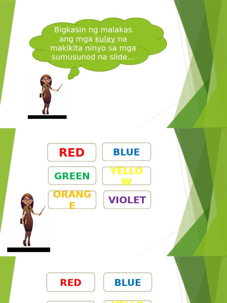 Pagbasa Lesson 1 Copy 1 | PDF