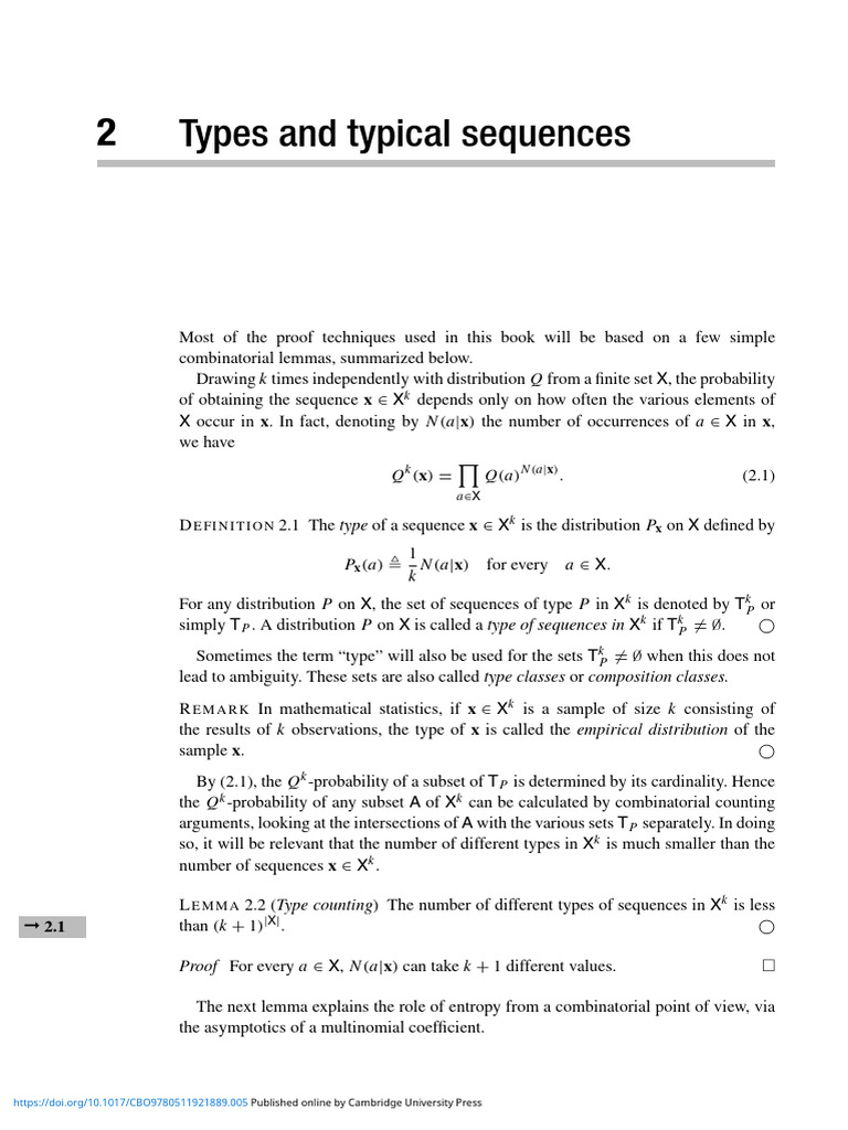 07.2 PP 16 33 Types and Typical Sequences | PDF | Matrix (Mathematics) | Set (Mathematics)