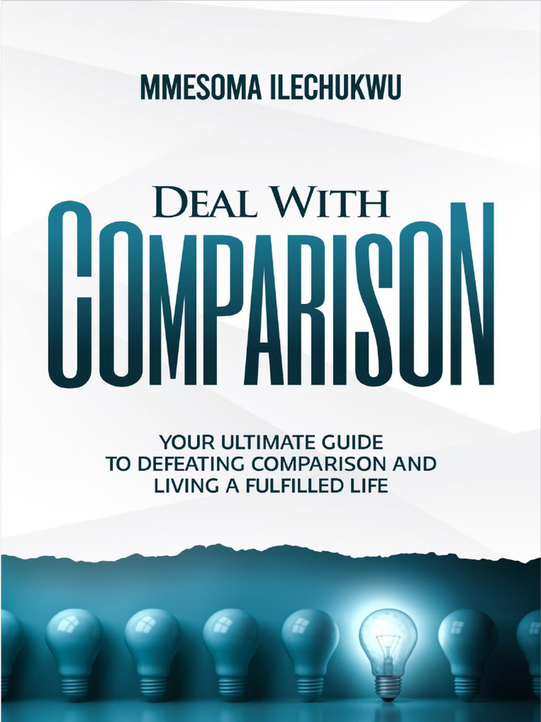 Deal With Comparison | PDF | Gratitude | Envy