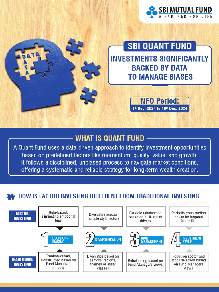 SBI Quant Fund - NFO - Leaflet-1 | PDF | Investing | Diversification ...