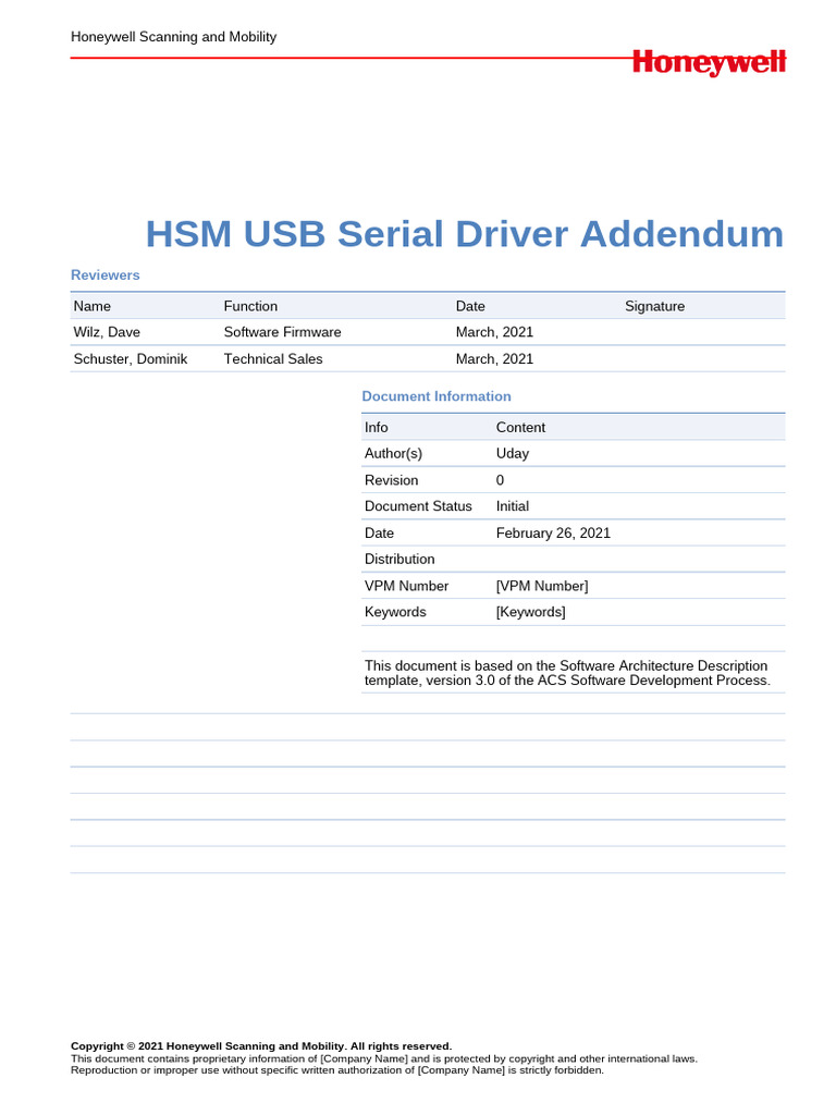 HSM USB Serial Driver Addendum | PDF | Windows 10 | Device Driver