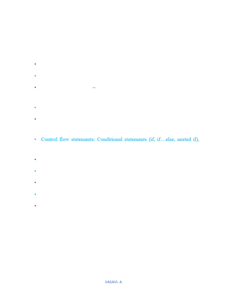 1.3 Basic Datatypes and Operators in Python-1 | PDF | Data Type ...